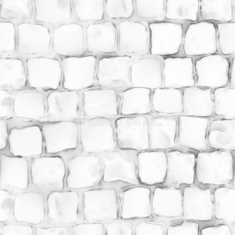 8K Cobblestone Pavement Floor Roughness Texture, Height Map or Specular ...