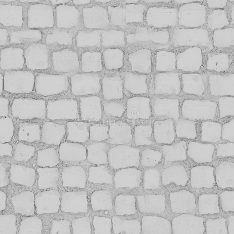 8K Cobblestone Pavement Floor Roughness Texture, Height Map or Specular ...