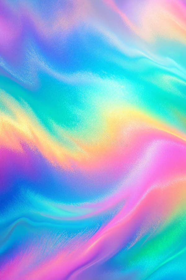 4K Color Gradient with Noise and Abstract Pastel Holographic Grainy ...