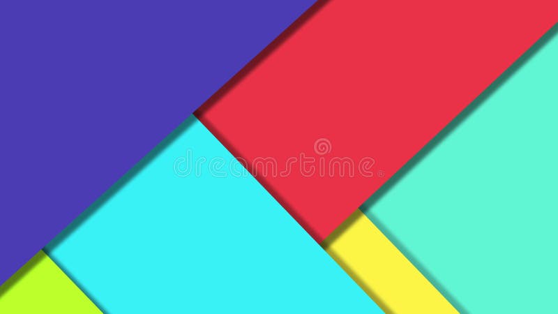 4k Colorful Stripes Rectangle Style Moving in and Out Stock Footage ...