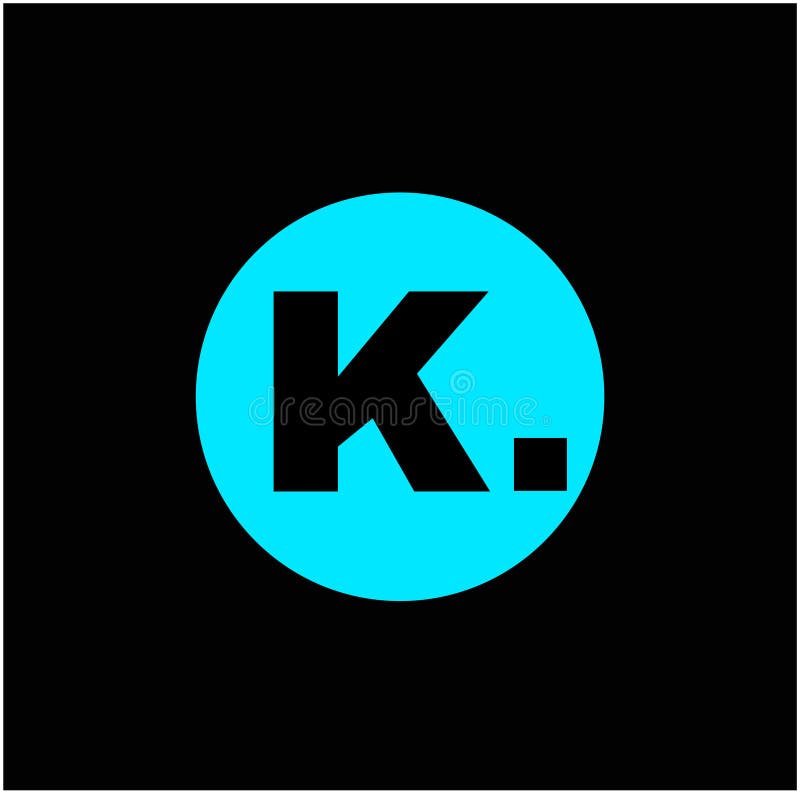 K Company Monogram. K Initial Letter Icon Stock Vector - Illustration ...