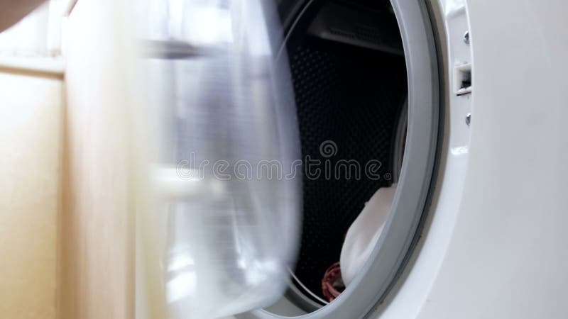 4k Compilation of Hand Opens Washing Machine, Loads Dirty Clothes ...