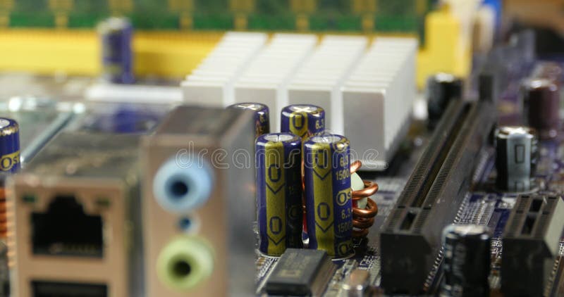 4k Computer Main Board,assembly Circuit. Stock Video - Video of chip ...