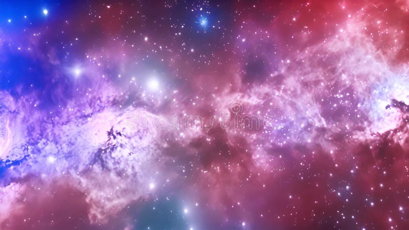 4k Cosmos Effect. Seamless Loop Galaxy Exploration through Outer Space ...