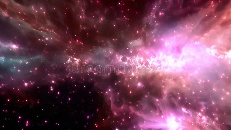4k Cosmos Effect. Seamless Loop Galaxy Exploration through Outer Space ...