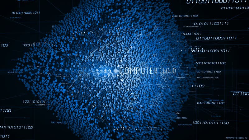 4K Cube in the Computing Core with Information Streams,Block Chain ...