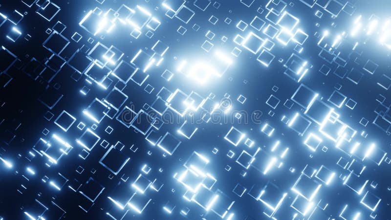 4K Cyberspace Abstraction. Futuristic Technology Digital Abstraction ...