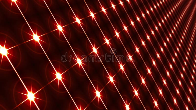 4K 3D Seamless Loop Animation Abstract Electric Light Grid Matrix ...