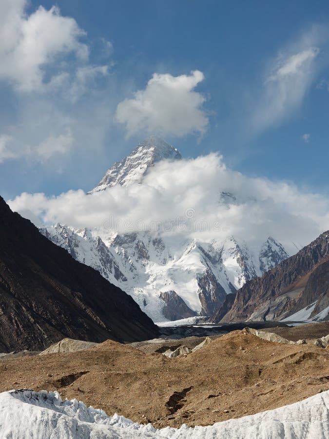 K2 Dans Le Karakorum, Pakistan Photo stock - Image du alpestre, asie ...