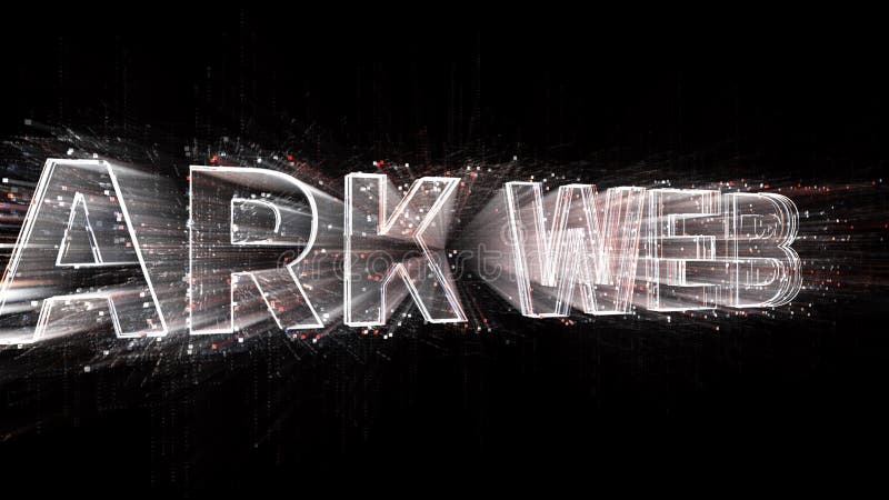 4k Dark Web Wordmatrix Binary Computer Code Text Design Animation