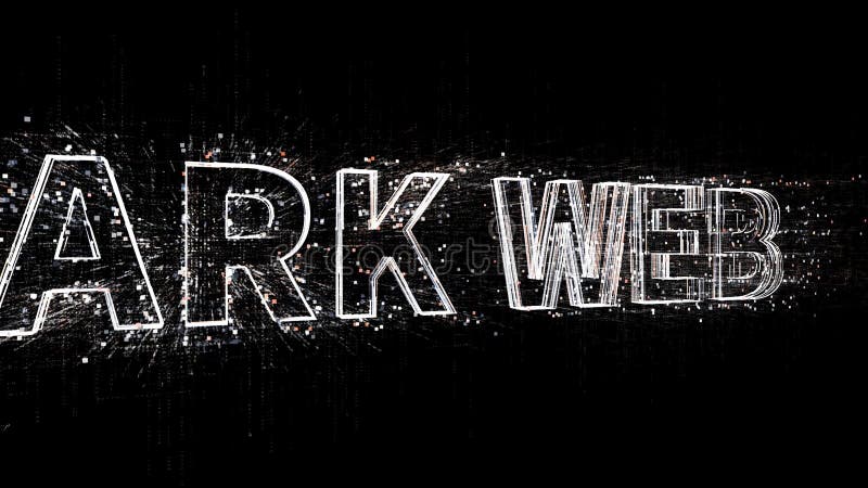 4k Dark Web Word,Matrix Binary Computer Code Text Design Animation. Stock Footage - Video of ...