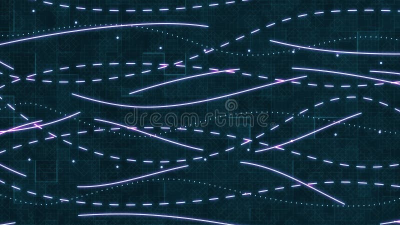 Abstract Wireframe Grid Wave Net Lines Background Stock Image - Image ...