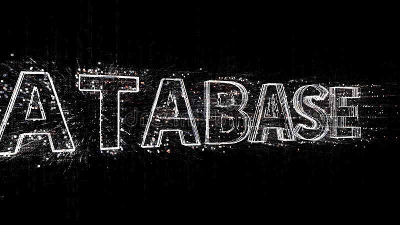 4k Database Wordmatrix Binary Data Base Computer Code Text Design 3378