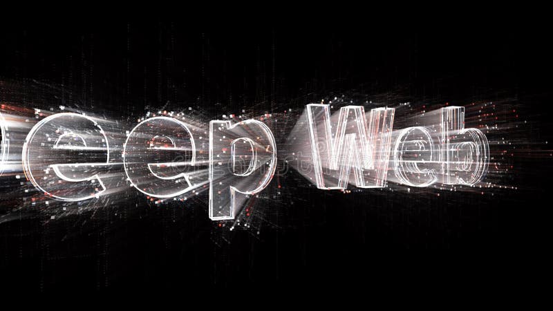 4k Deep Web Word,Matrix Binary Computer Code Text Design Animation. Stock Footage - Video of ...