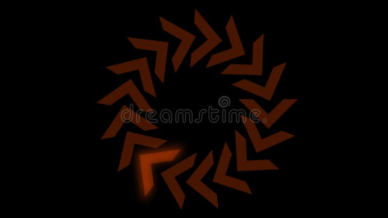 4k Direction Arrow Queue Design Sign Background,signal Process Backdrop ...