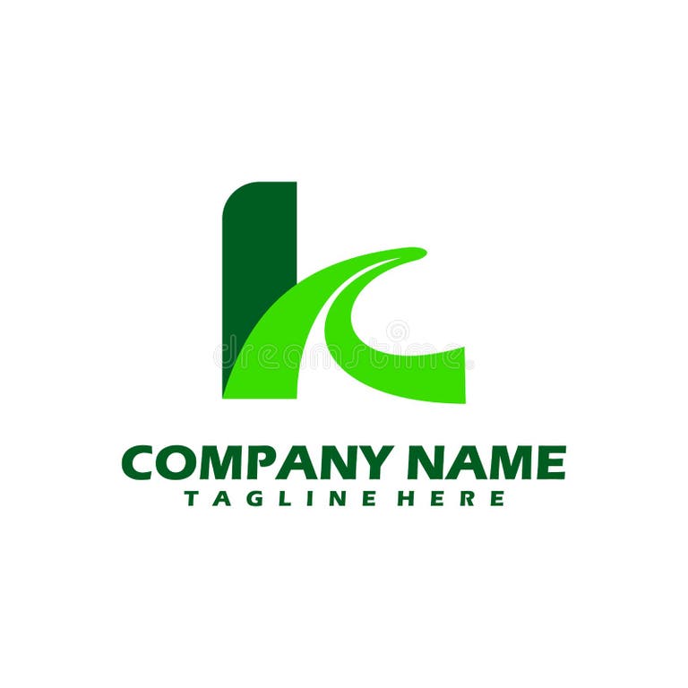 K Dots Logo Design Template. Hexagon K Icon Stock Vector - Illustration ...