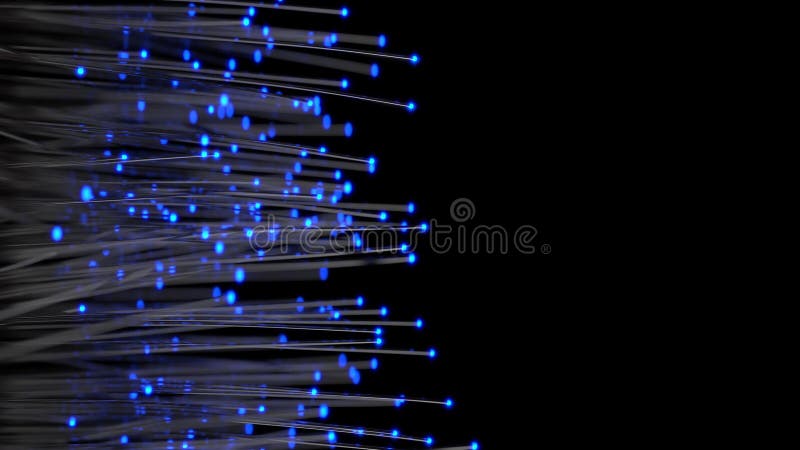 Fiber Optic Internet Cable Spools and Coils in a Warehouse of Cable ...