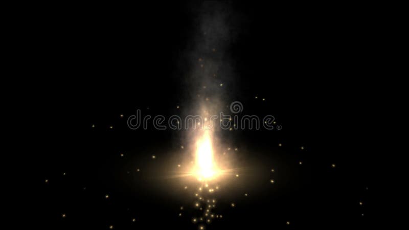 4k Fire Welding Spark Flame Fireworks Particles Needfire Bonfire. Stock ...