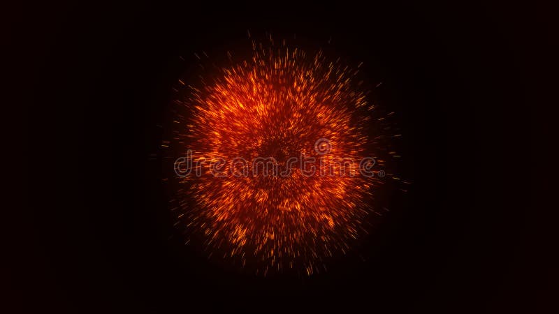 4k Fireworks Energy Particles Fireworks Explosion Background, Galactic ...