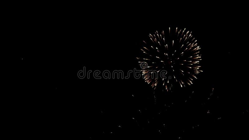 4K Fireworks Light and Sound Work at Bangkok Stock Footage - Video of ...
