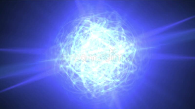 4k Flash Ball Sphere Nebula Background, Magic Power Energy Tech ...