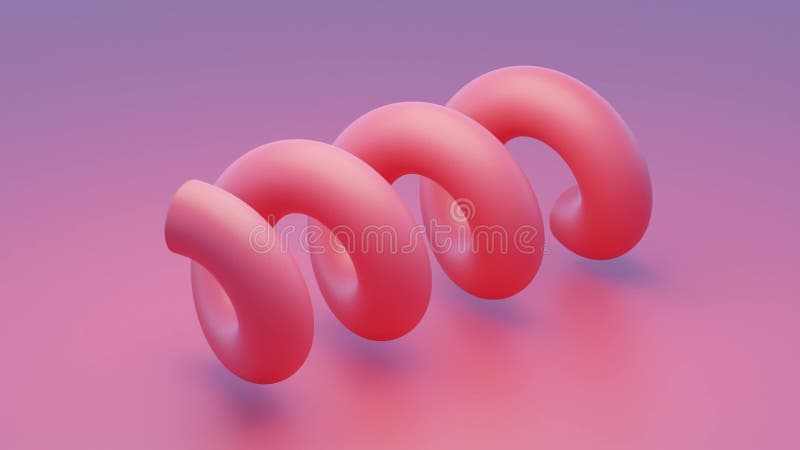 Abstract Pink Spiral on Gradient Background 4k 60 Pfs Looping Video ...
