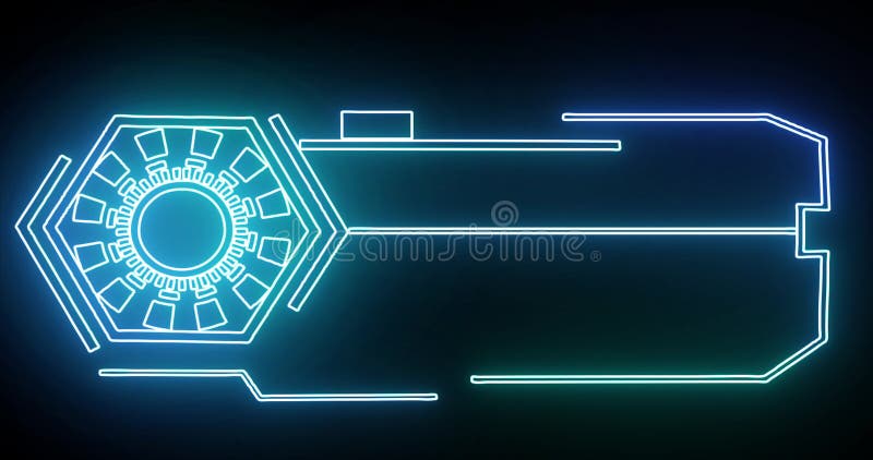 4K Futuristic Hud Lower Third. Stock Video - Video of chart, lower ...