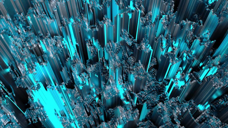 4K Futuristic Multi Core Processing Concept. Stock Video - Video of ...