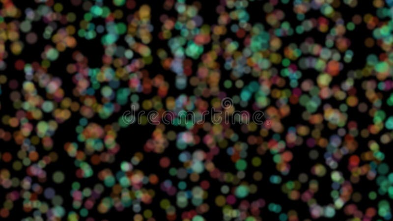 4K Glitter Stars Particles Background Loop Digital Rendering Stock ...