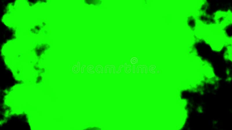 4K Green Ink Splash Transition Animation Background Stock Footage ...