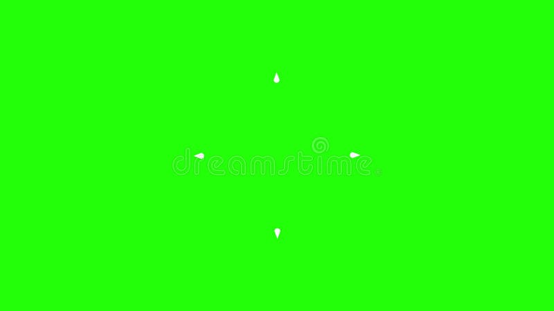 Circle Bursting Pop Up Animation Element with Green Screen. Circle Pop ...