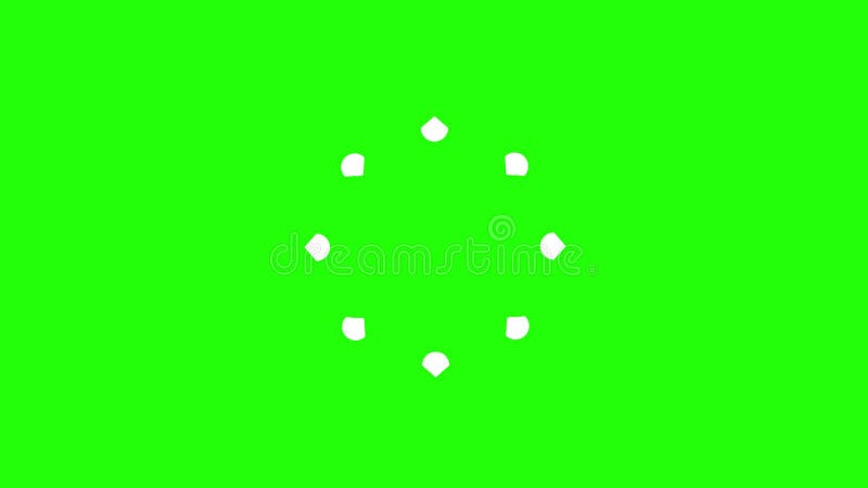 Circle Bursting Pop Up Animation Element with Green Screen. Circle Pop ...