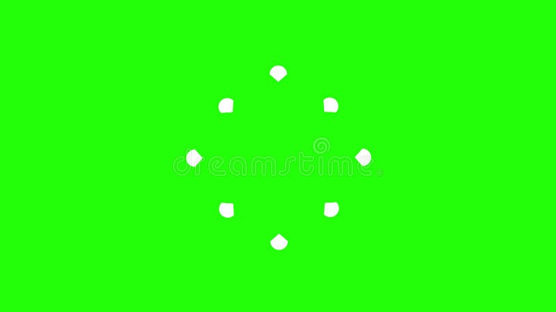 Circle Bursting Pop Up Animation Element with Green Screen. Circle Pop ...