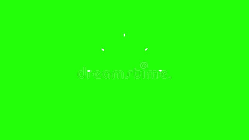 Line Bursting Pop Up Animation with Green Screen. Smooth Line Animated ...