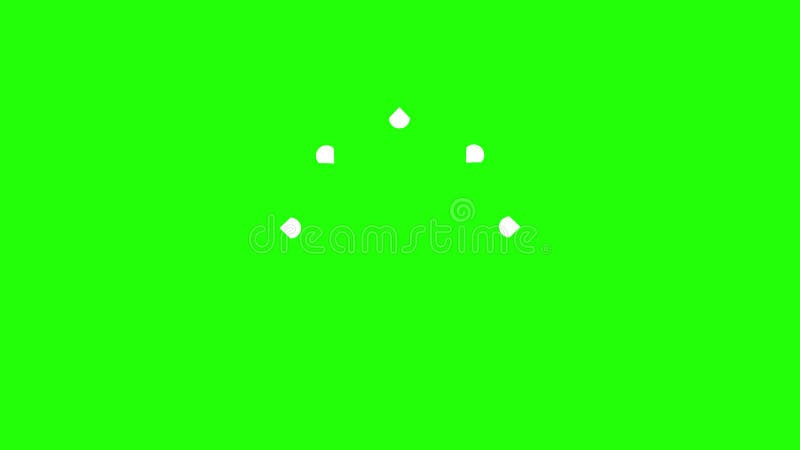 Line Bursting Pop Up Animation with Green Screen. Smooth Line Animated ...