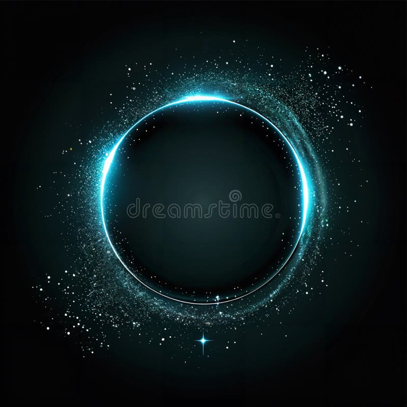 4K HD Optical Ring Special Effect Stock Illustration - Illustration of ...