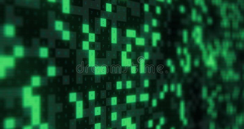 4K Hexadecimal Coding Concept. Futuristic Background with Numbers and Letters Stock Footage ...