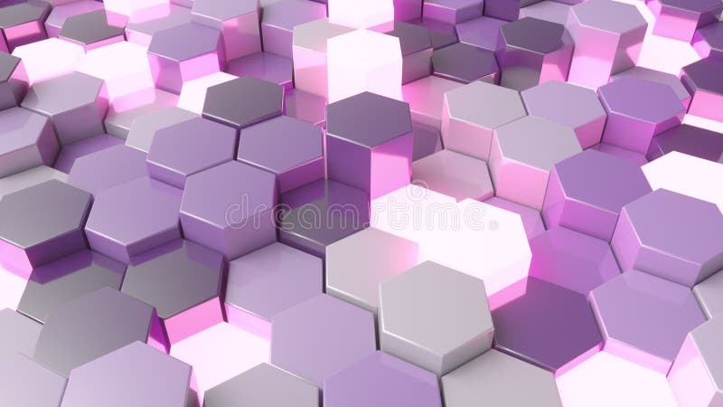 4K Hexagonal Grid. stock footage. Video of editing, light - 144857150