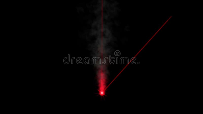 4k Laser Burn Fire Rays Light Smoke Fume. Stock Footage - Video of ...