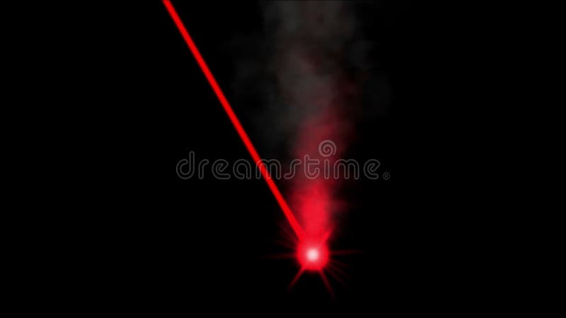4k Laser Burn Fire Rays Light Smoke Fume. Stock Footage - Video of ...
