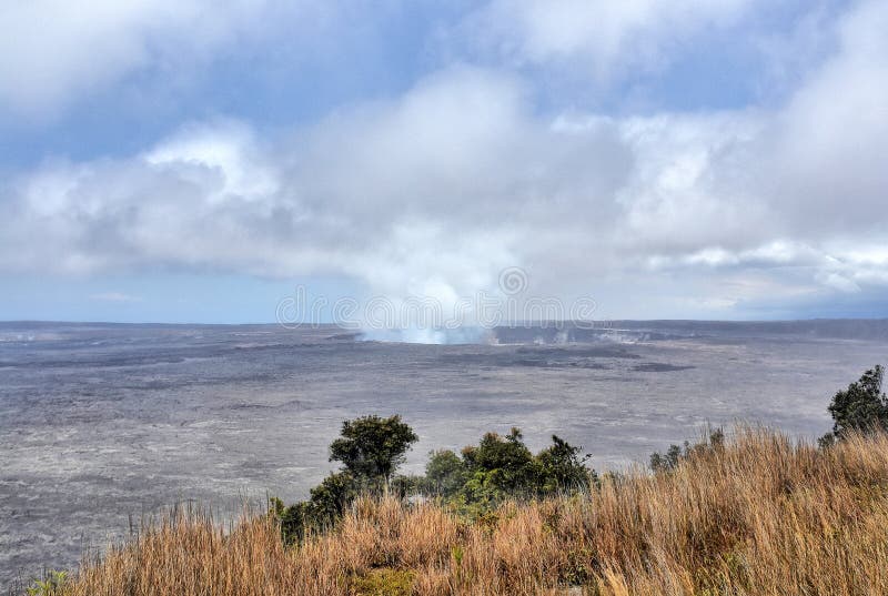 K?lauea - an Active Shield Volcano in the Hawaiian Islands Stock Photo ...