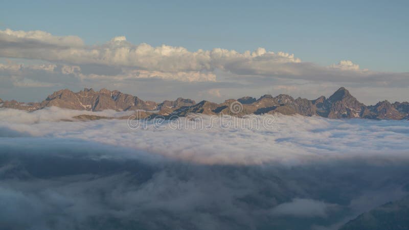 8K Layers Above and Below the Cloud Layer Stock Video - Video of ...