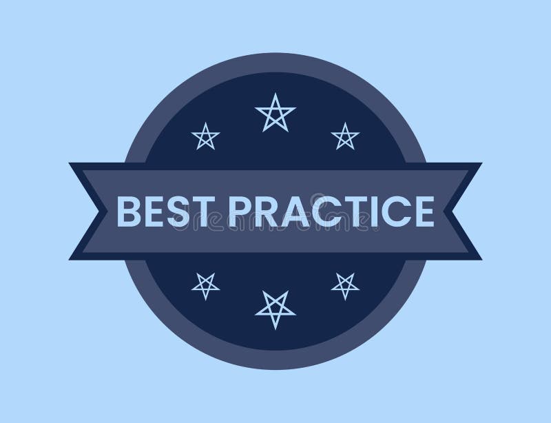 Best Practice Badge Vector Illustration, Best Practice Stamp Stock ...