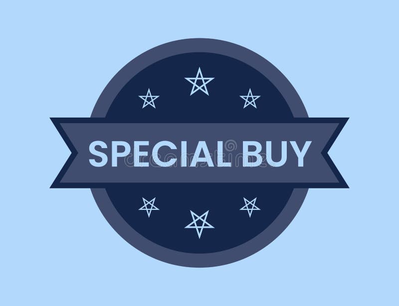 Special Buy Badge Vector Illustration, Special Buy Stamp Stock Vector ...