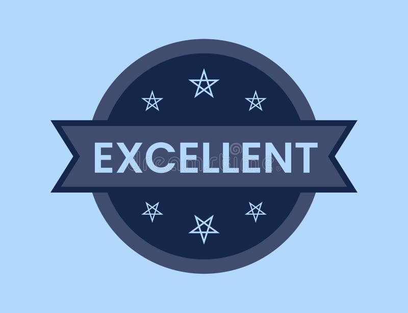 Excellent Badge Vector Illustration, Excellent Stamp Stock Vector ...