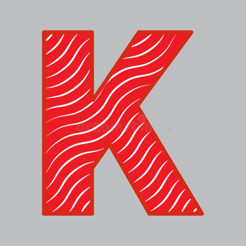 K Letter Icon Alphabet Vector Stock Vector - Illustration of logotype ...