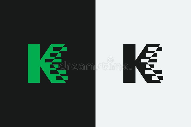 K Letter Iconic Transformation Shape Vector Logo Design. Creative Brand ...