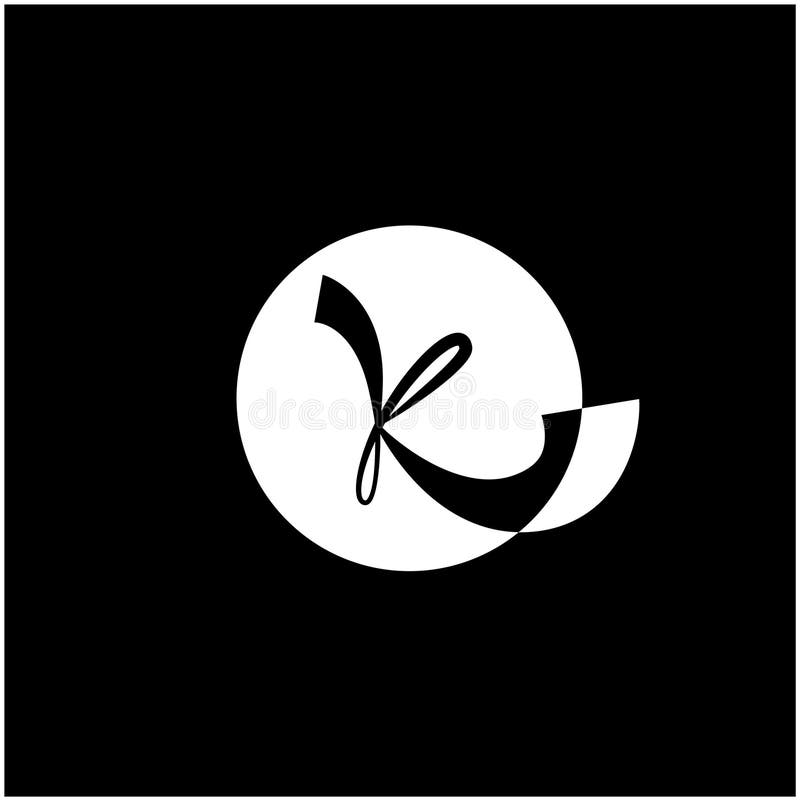 K Letter Mark. K Typography Symbol Stock Vector - Illustration of brand ...
