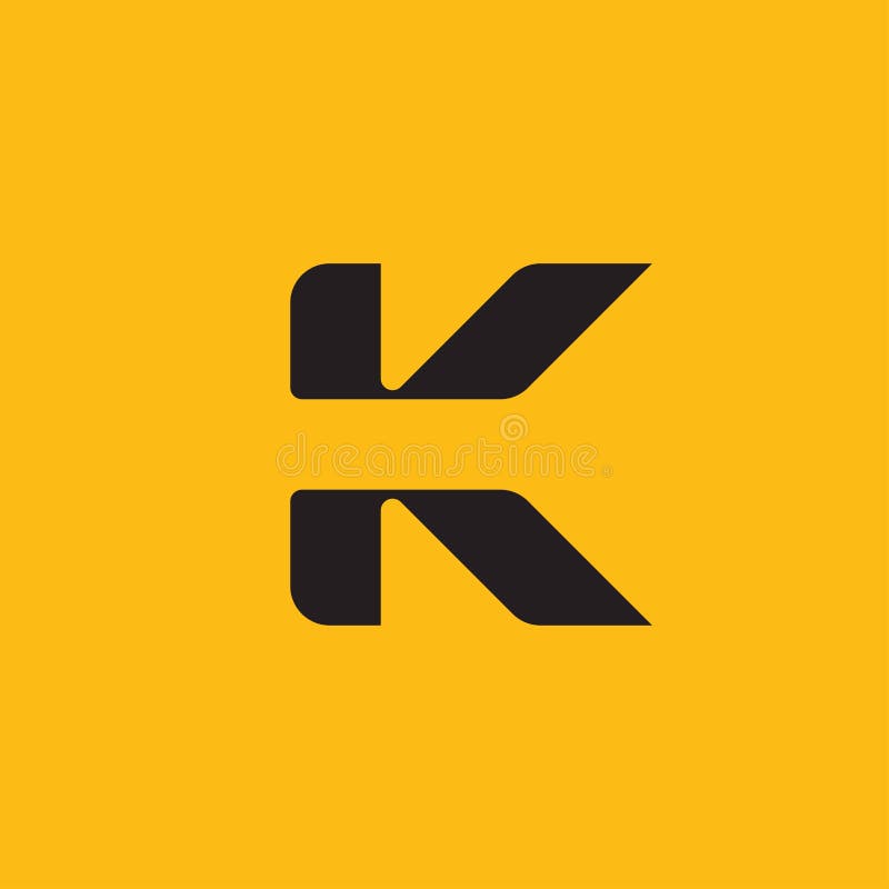 K Logo Design and Template. Creative K Icon Initials Based Letters in ...