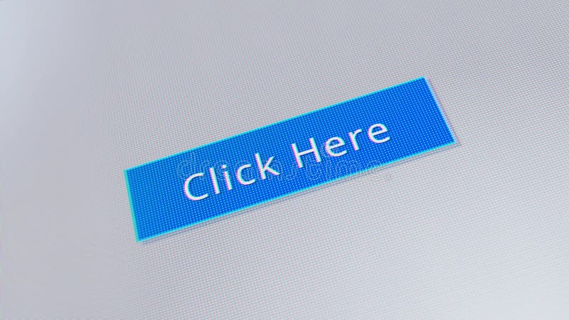 4k Loop Animation Of Mouse Cursor Icon Button Click Here Design And